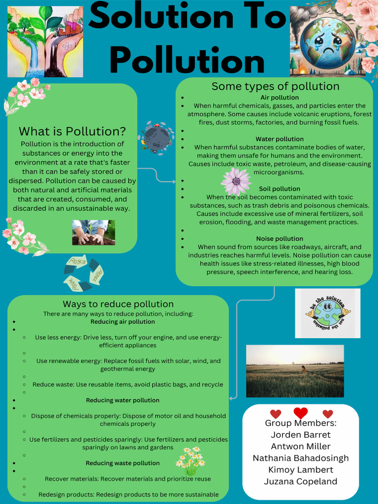 Solution To Pollution | PDF