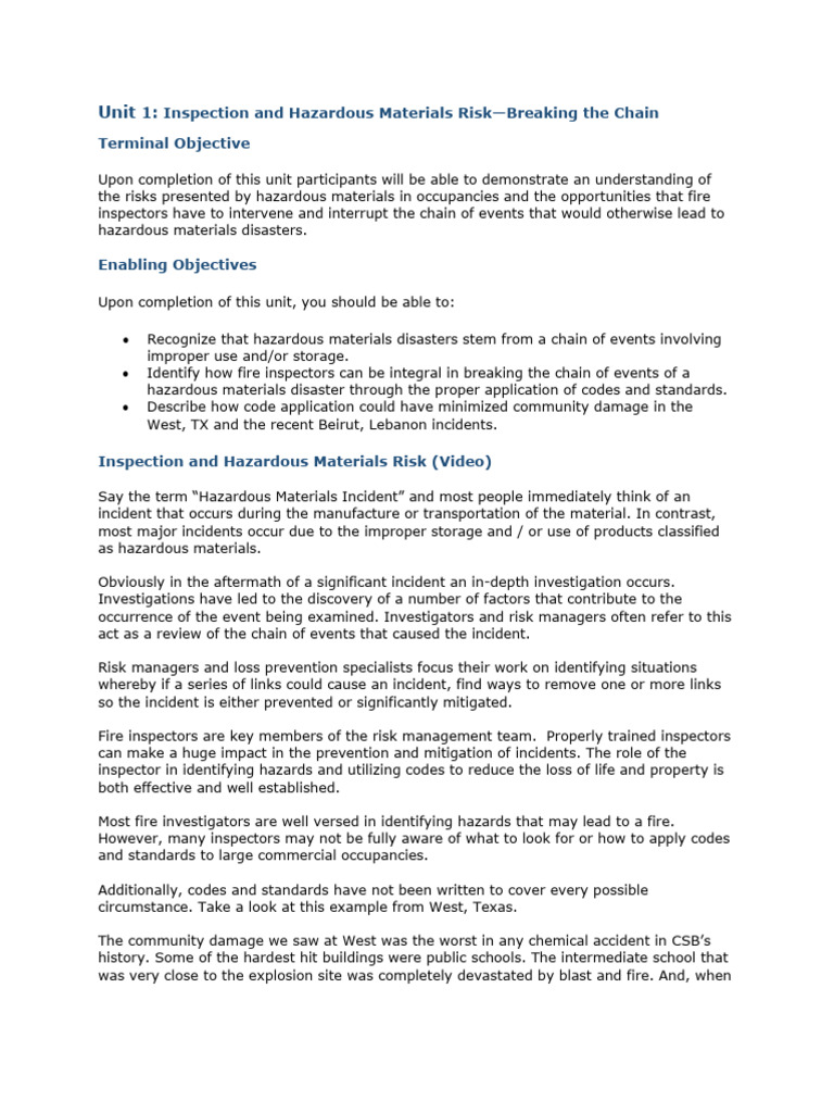 Summary Unit 1 | PDF | Risk | Risk Management