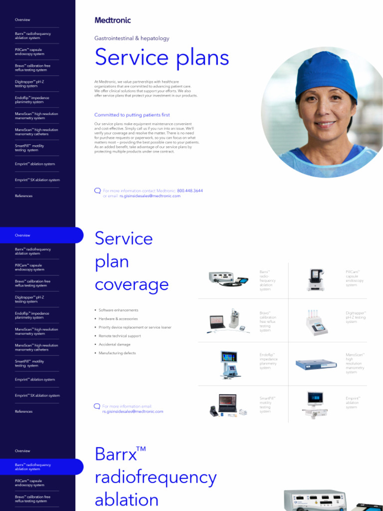 Gastroenterology Products Service Plan Brochure | PDF | Gastroenterology