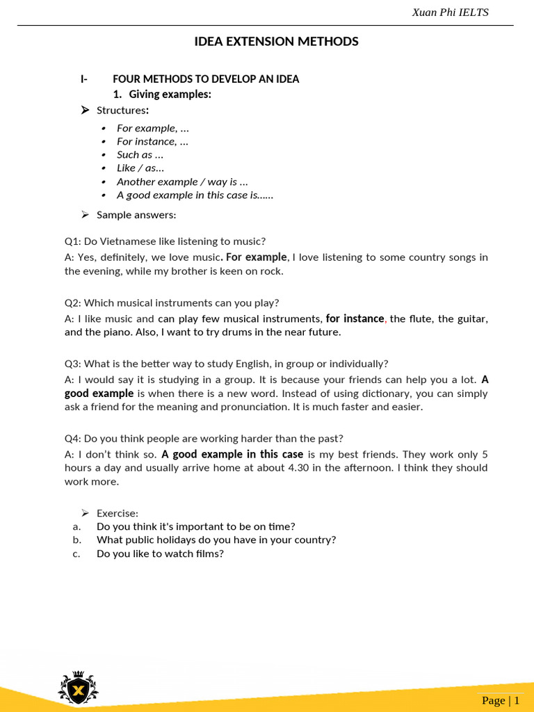 Handout M R NG Ý Tư NG | PDF | Cost Of Living