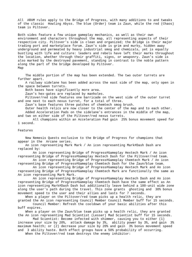 specialArena | PDF | Video Game Gameplay