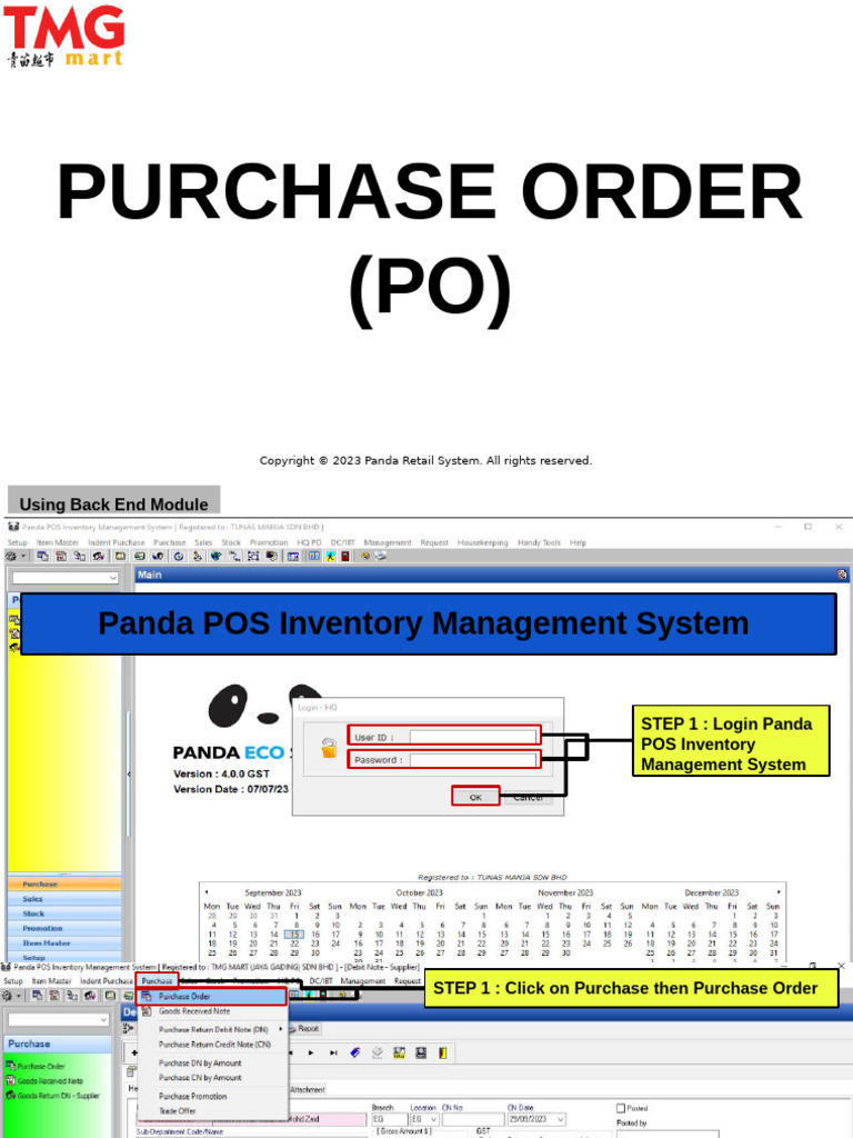 1. PURCHASE ORDER (PO) | PDF | Point Of Sale | Business