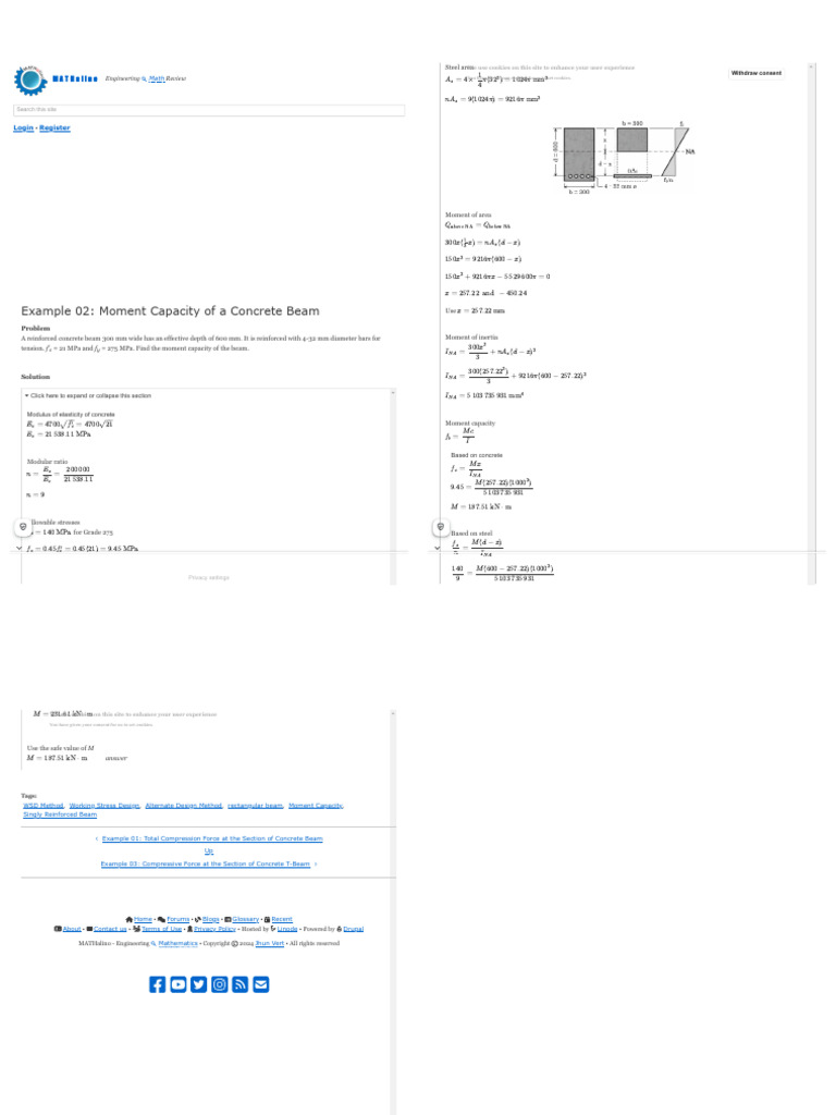 beam design 4 | PDF | Beam (Structure) | Mechanics