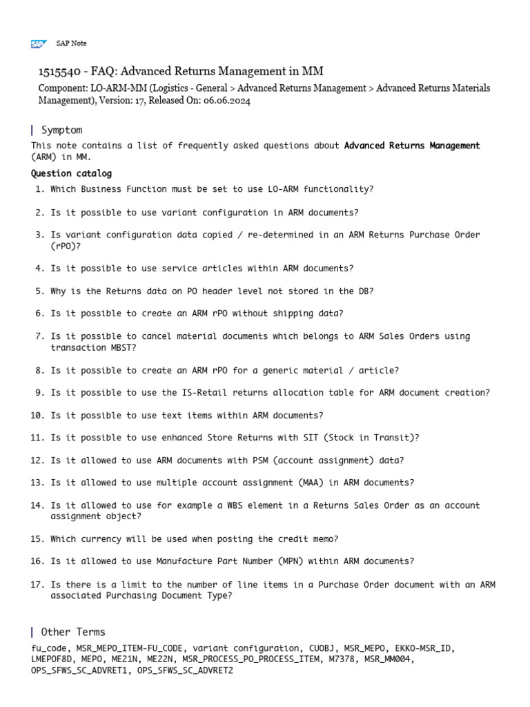 OSS note 1515540_E_20241210 | PDF | Software Engineering | Computer ... OSS note 1515540_E_20241210 | PDF | Software Engineering | Computer ...