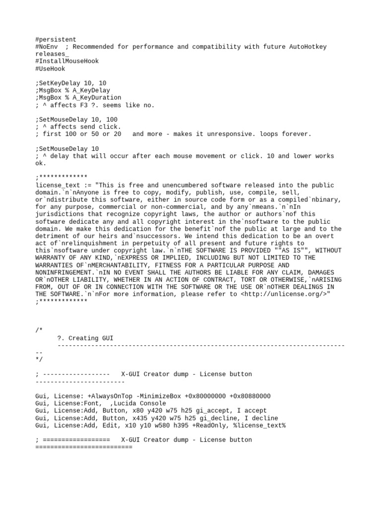 SMAC-sakura Mouse Auto Clicker V2.08.ahk | PDF | Software | Software ...