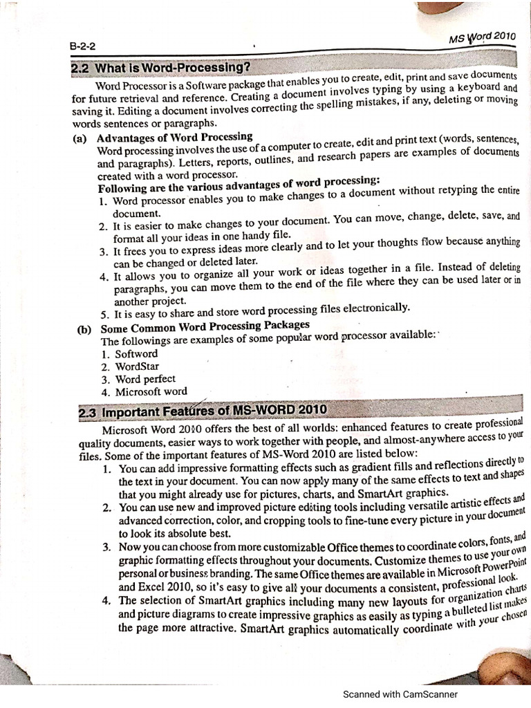 Introduction of Ms Word | PDF