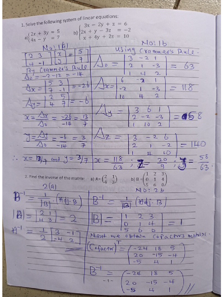 Sir Edumaths Mth202 Solution | PDF