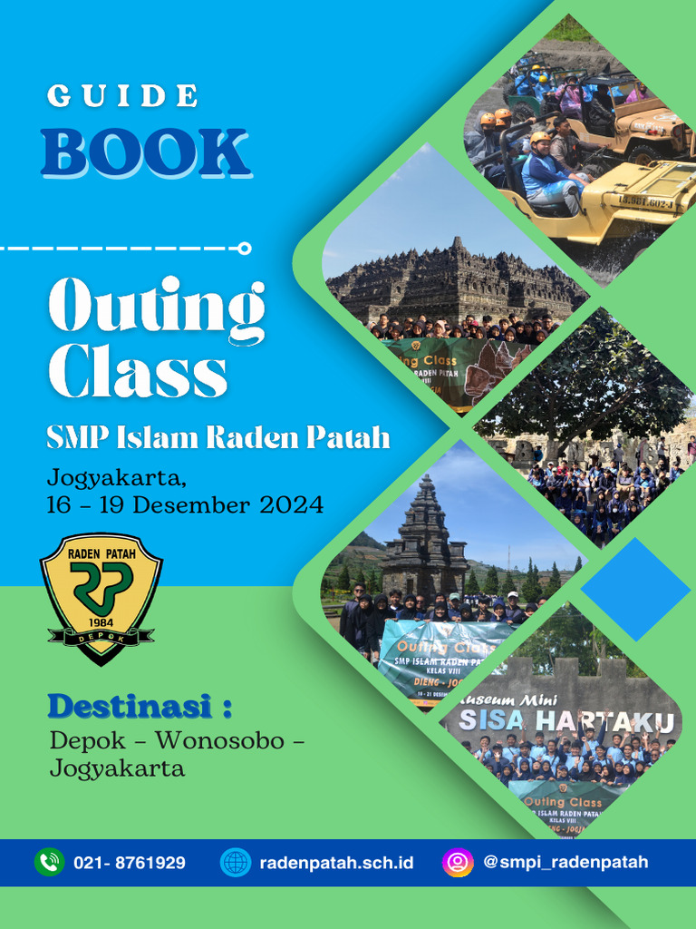 GUIDE BOOK OUTING CLASS SMP RADEN PATAH JOGJA 2024 | PDF