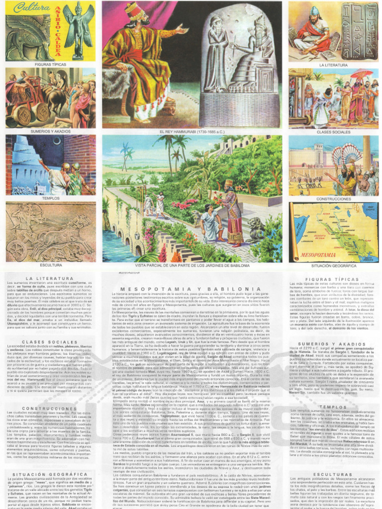 Mesopotamia y Babilonia | PDF