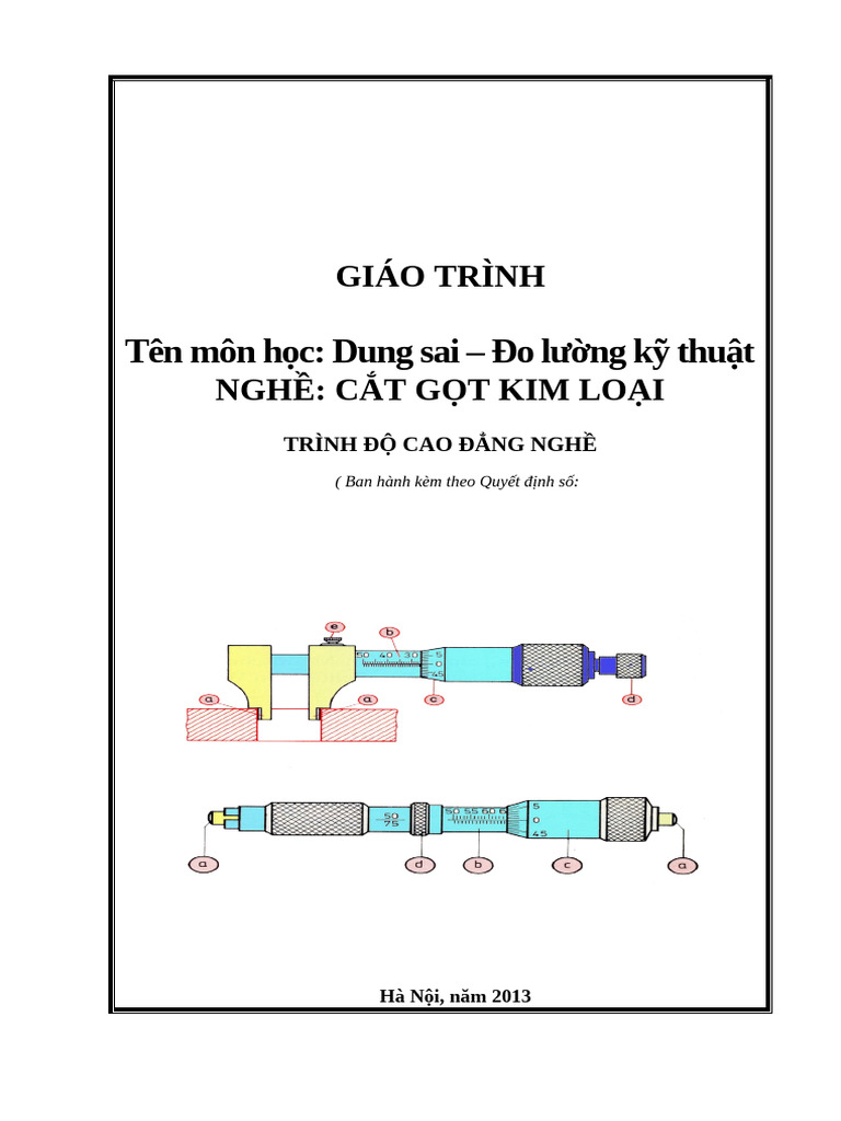 MH 11 Dung Sai - Đo Lường Kỹ Thuật | PDF