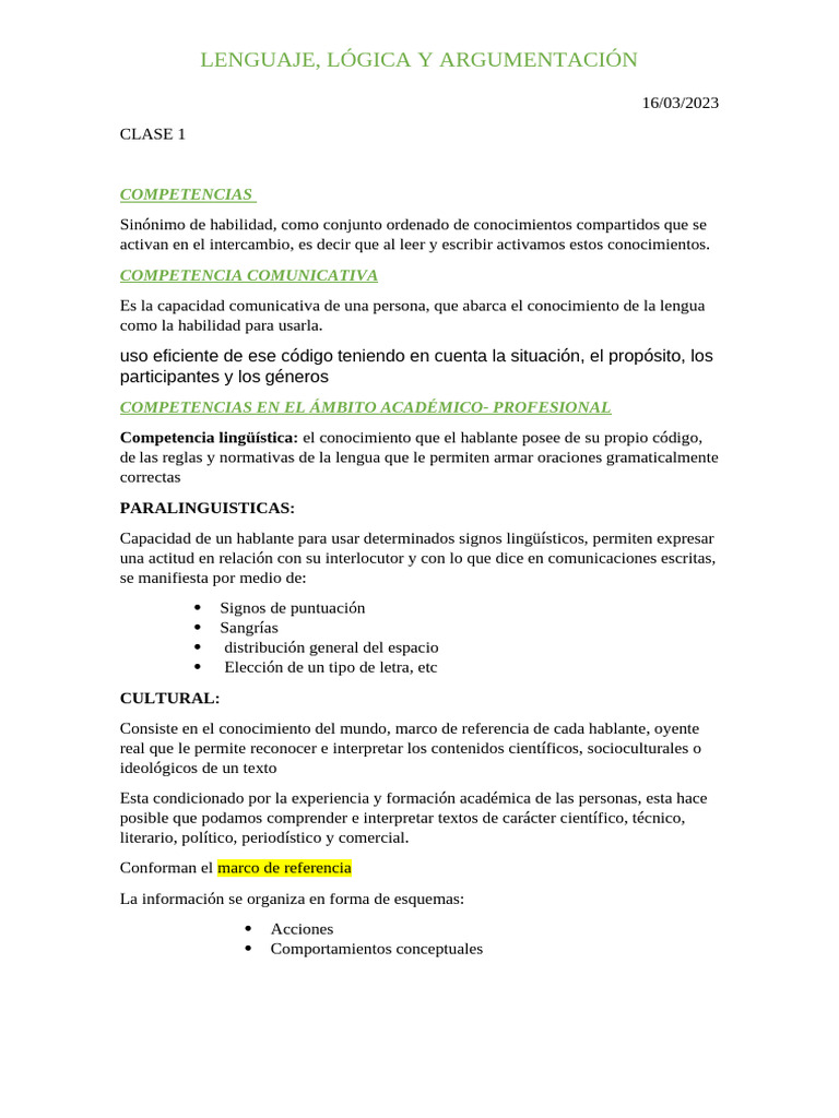 RESUMEN Lenguaje Logica y Argumentación | PDF | Argumento | Razonamiento deductivo