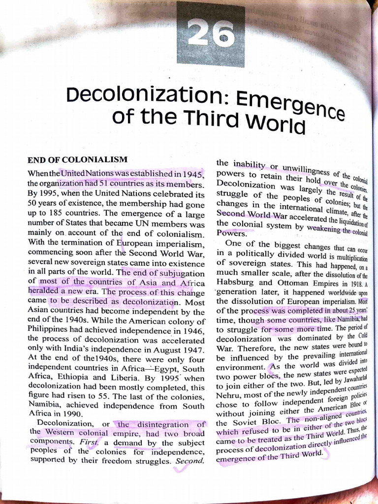 Decolonisation 2 | PDF