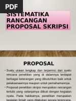 Contoh Kerangka Proposal Skripsi | PDF | Teknologi & Rekayasa