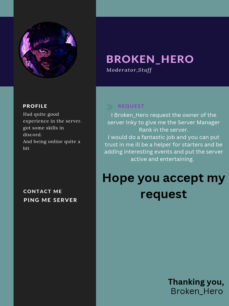 Broken Hero Application | PDF