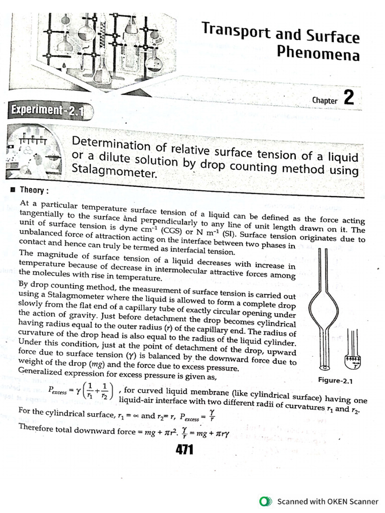 Surface Tension | PDF
