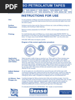 Denso Flange & Valve Wrapping Guide | PDF | Specification (Technical ...