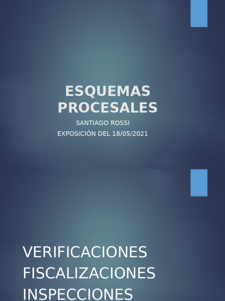 TRIBUTARIO - Esquemas Procesales | PDF