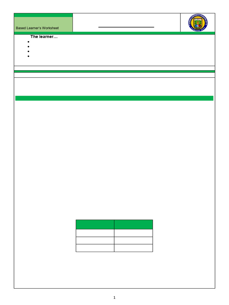 STAT-HANDOUT-WEEK-1 (1) | PDF | Probability Distribution | Random Variable
