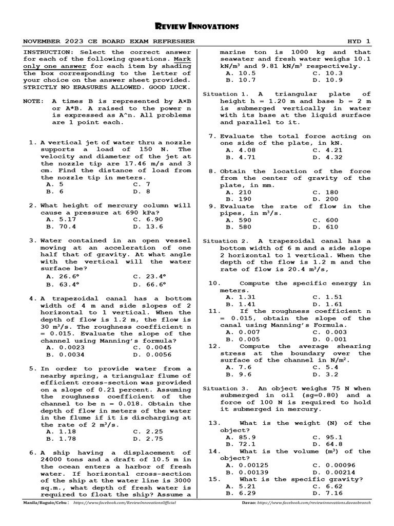 HGE RI | PDF | Fluid Dynamics | Pressure