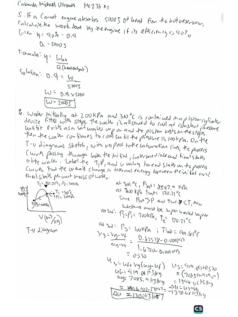 Cabardo Thermo Finals | PDF