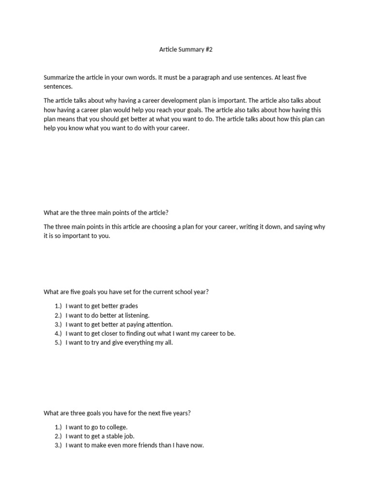 Article Summary 2 Week 13 | PDF