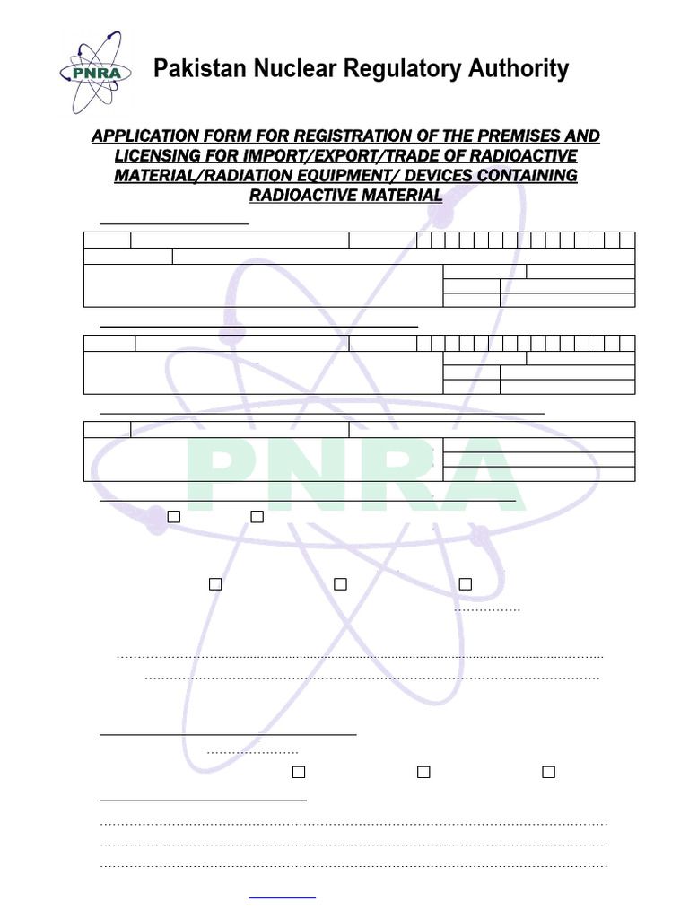 Form No. 10A (F) | PDF | Dosimetry | Ionizing Radiation