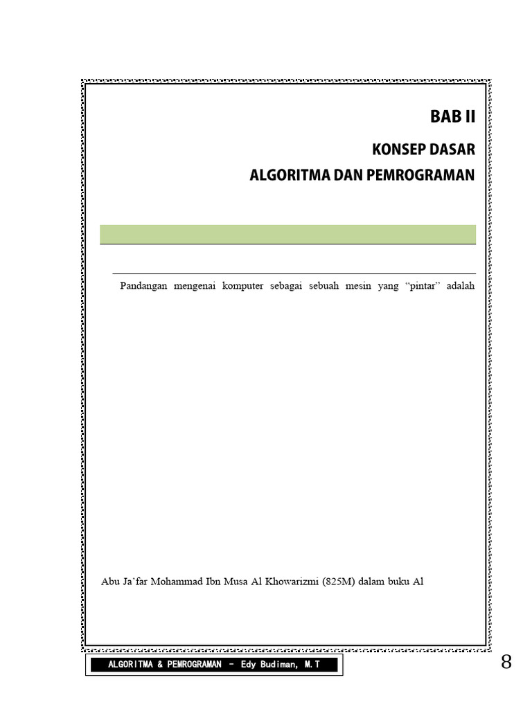 Buku Algoritma dan Pemrograman-8-75 | PDF