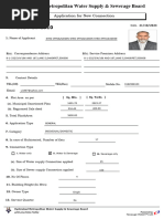 HMWSSB Free Water Registration Guide | PDF