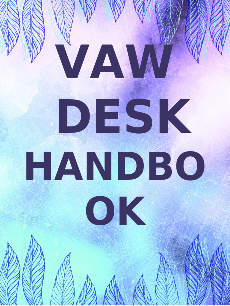 Vawc Label Handbook | PDF