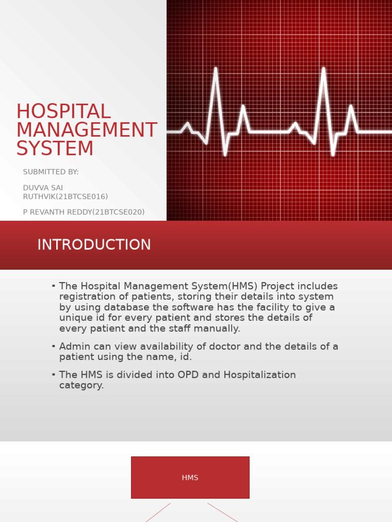 Hospital Management System Mini Project | PDF | Bootstrap (Front End ...