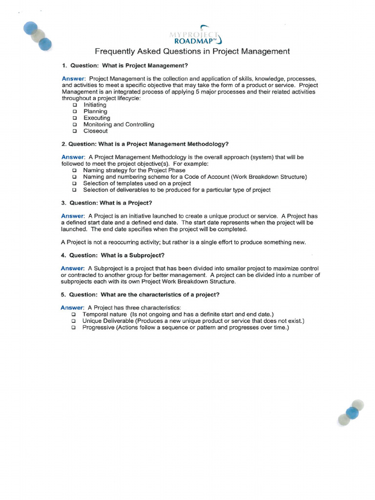 Frequently Ask Questions | PDF