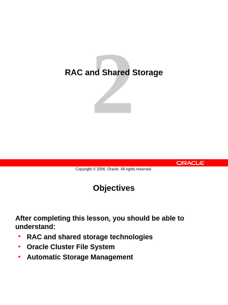 Rac r2 Sem 02 Storage Jfv2 | PDF | Computer Data Storage | File System