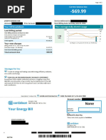 Comed Sample Bill | PDF | Efficient Energy Use | Sustainable Energy