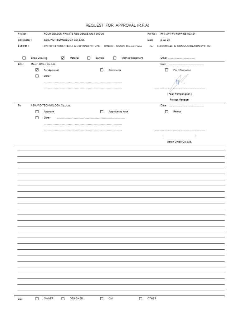 Material For Approve Switch & Receptacle & Lighting Fixture R1 | PDF ...