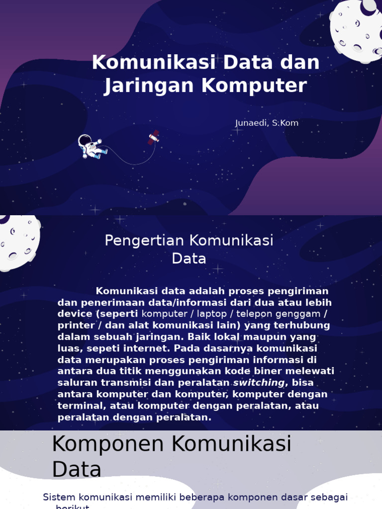 Komunikasi Data Dan Jaringan Komputer | PDF