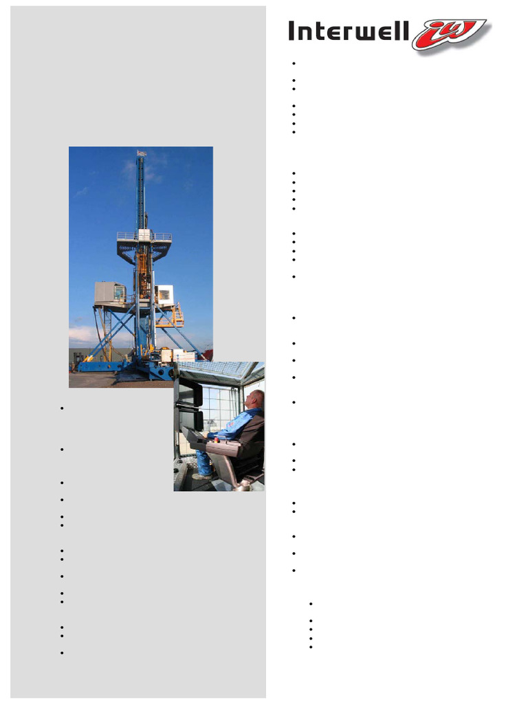 Equip List Interwell Sense-EDM 500 K Rig 23mar07 - 4308637 - 01 | PDF | Pump