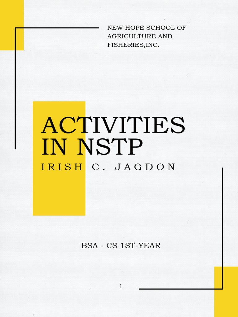 Irish NSTP and Rotc Portfolio Example | PDF | Leadership | Learning