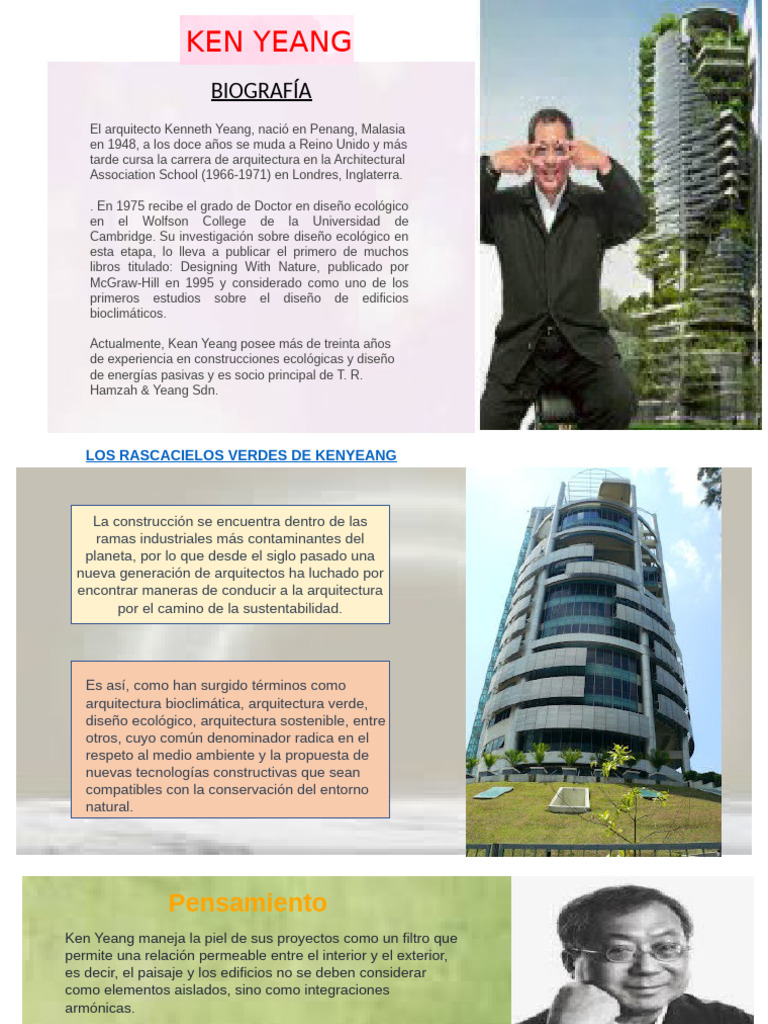 Ken Yeang | PDF | Arquitecto | Arquitectura sostenible