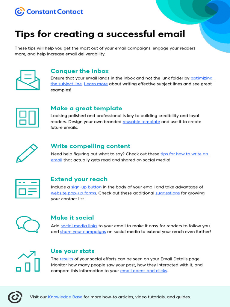 Creating A Successful Email Download October2022 | PDF
