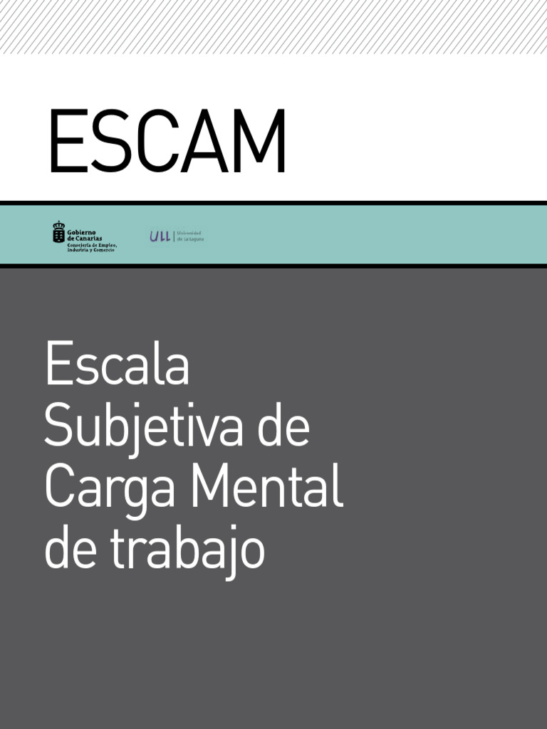 Manual ESCAM Carga Mental | PDF | Mente | Atención