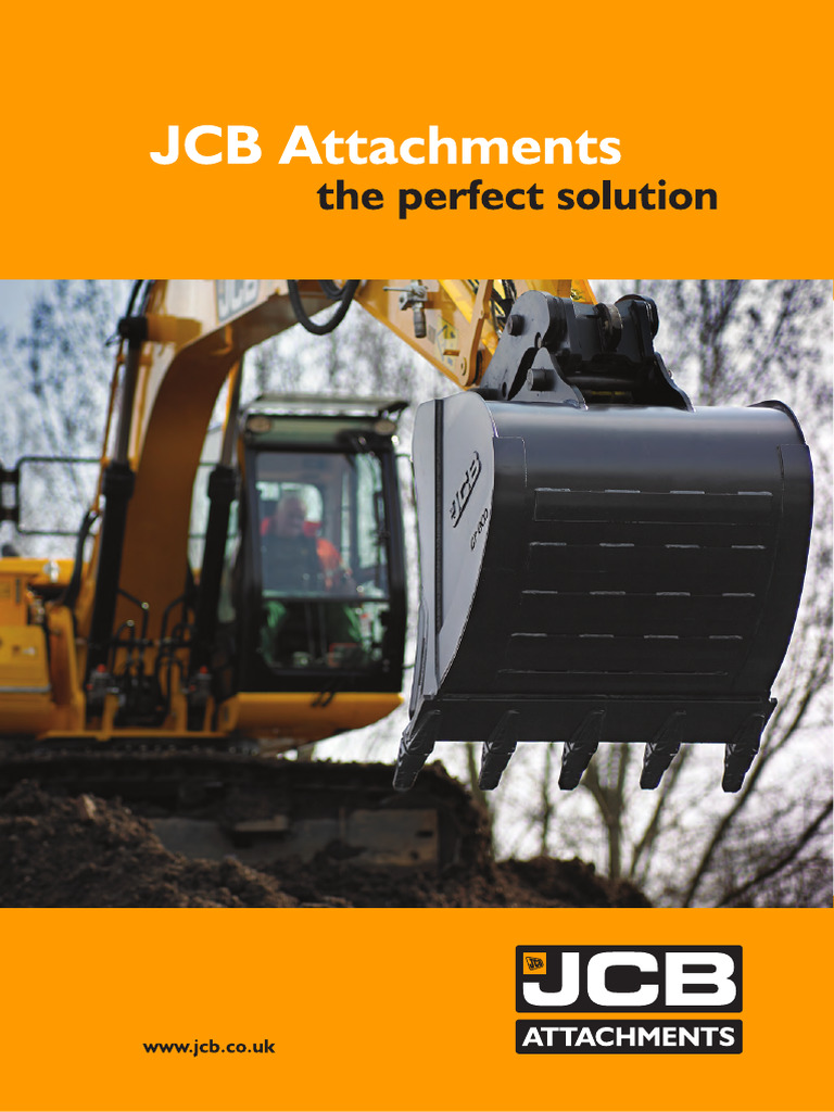 JCB Backhoe Attachments | PDF | Loader (Equipment) | Industrial Equipment