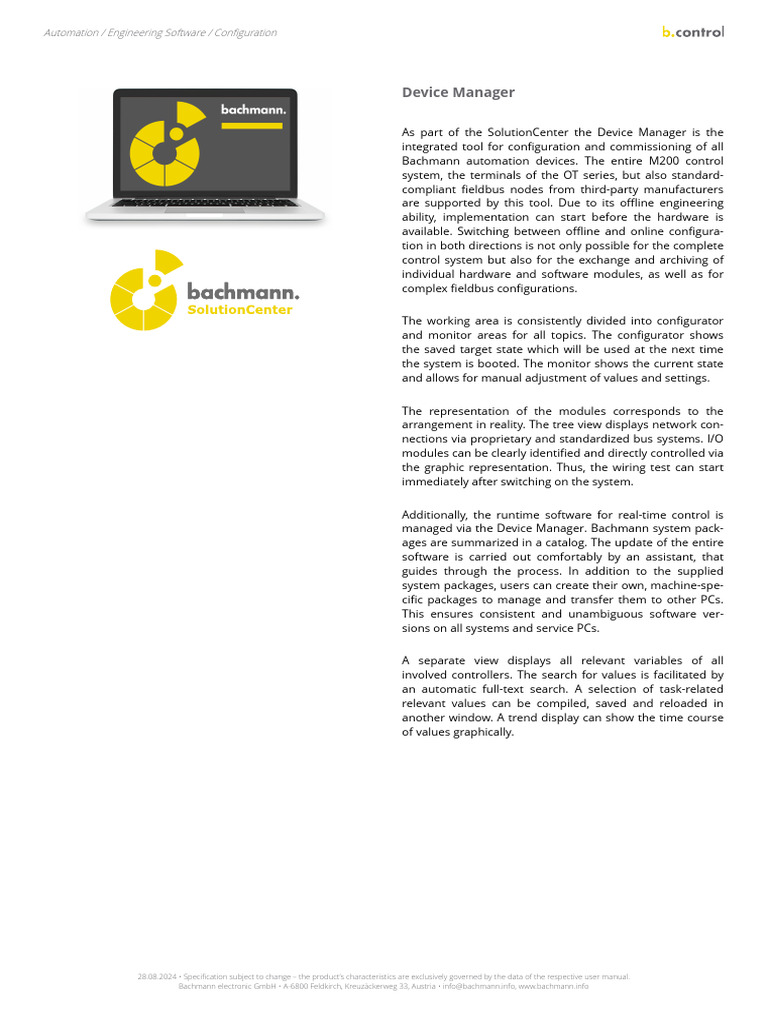 Software DeviceManager en | PDF | Input/Output | Software