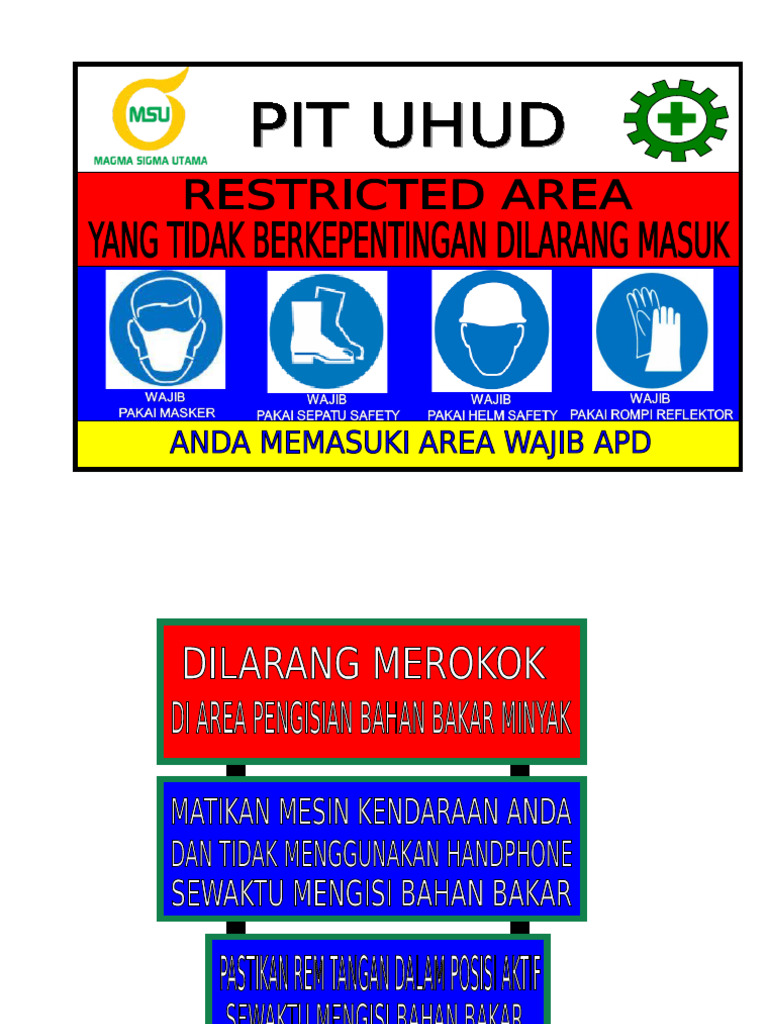 Rambu Mapping Site Morowali | PDF