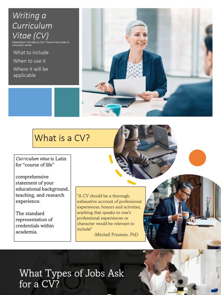 Complete CV Presentation (JAN. 20TH) | PDF | Résumé