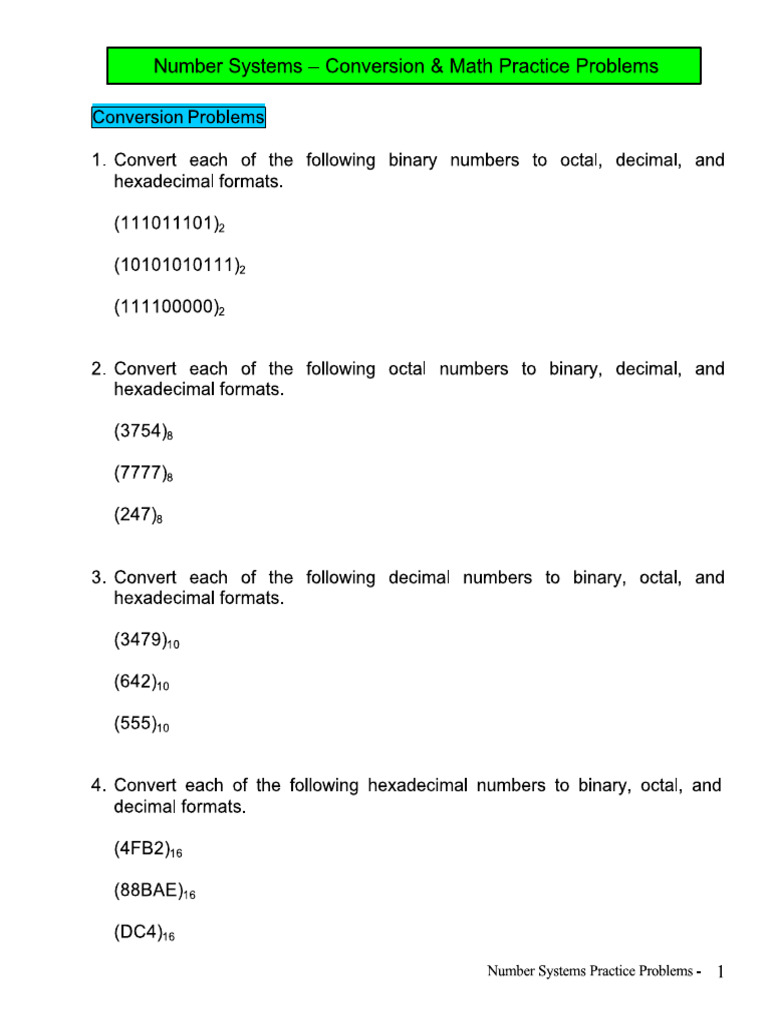 Number System | PDF