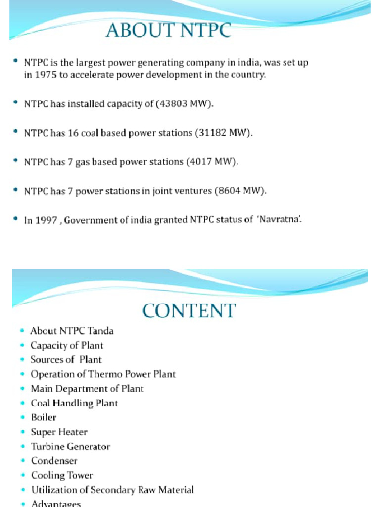 Presentation NTPC TANDA | PDF