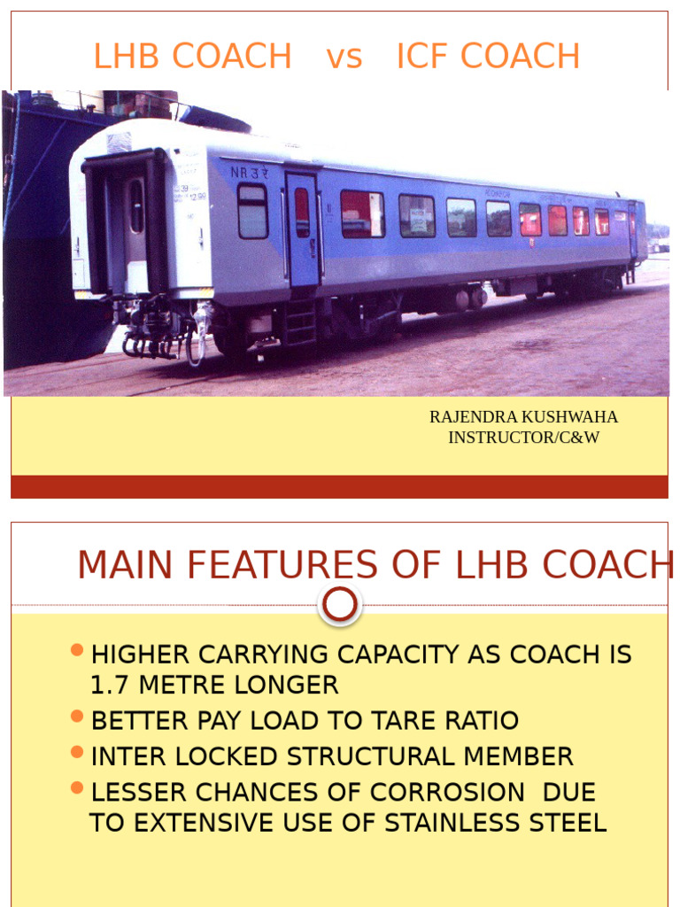 LHB vs ICF | PDF | Brake | Vehicle Technology