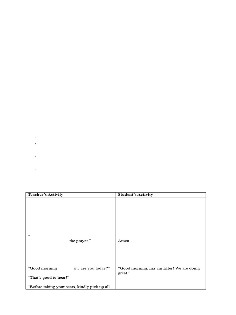 ENG7 DETAILED LESSON PLAN (4A's) | PDF | Communication | Information