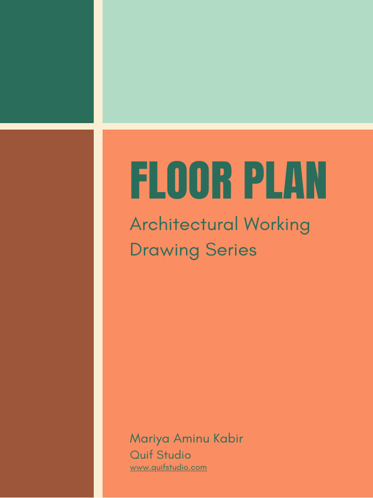 Floor Plan Working Drawing 1 | PDF