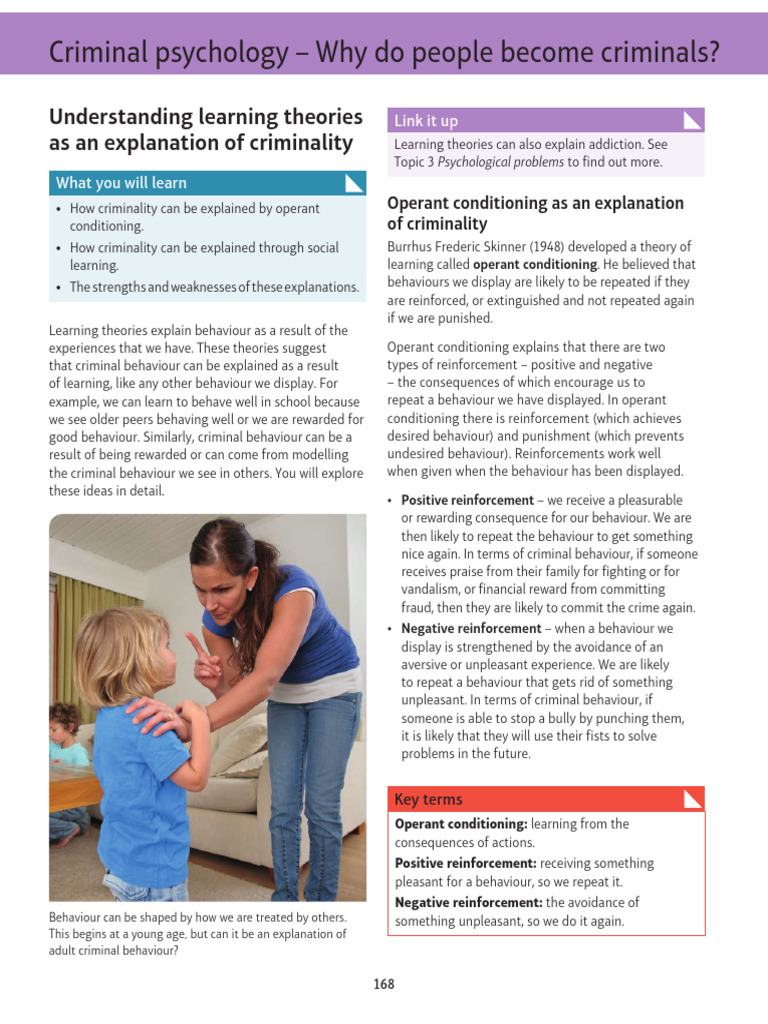 Criminal Psychology | PDF | Punishments | Recidivism